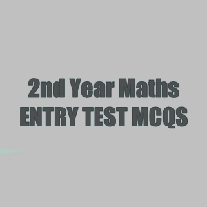 2nd Year Math Chapter 1 Functions and Limits MCQs With Answers