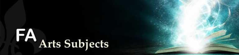 FA Arts Subjects List For Private Students